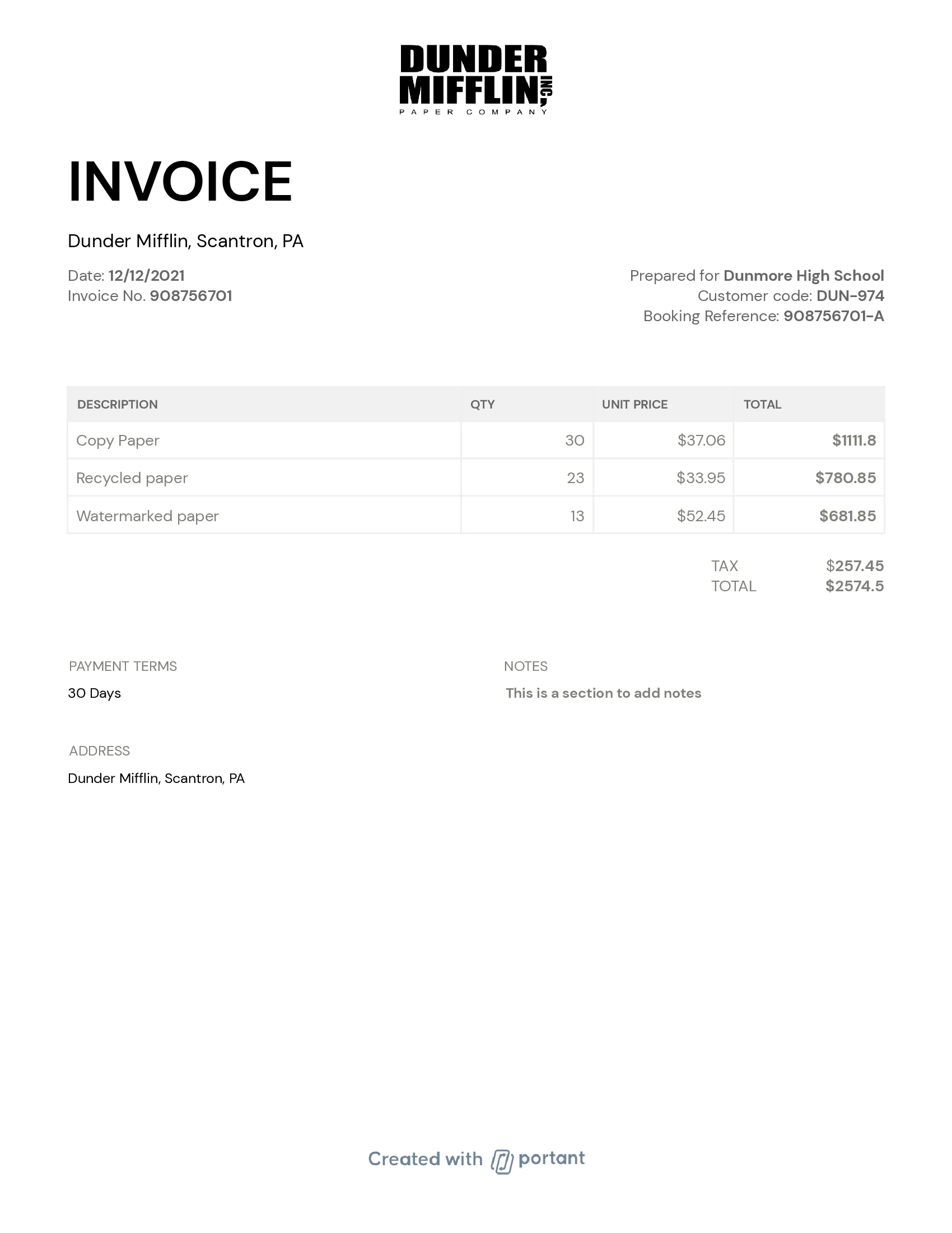 How To Write an Invoice in a Professional Way & Free Invoice Template ...